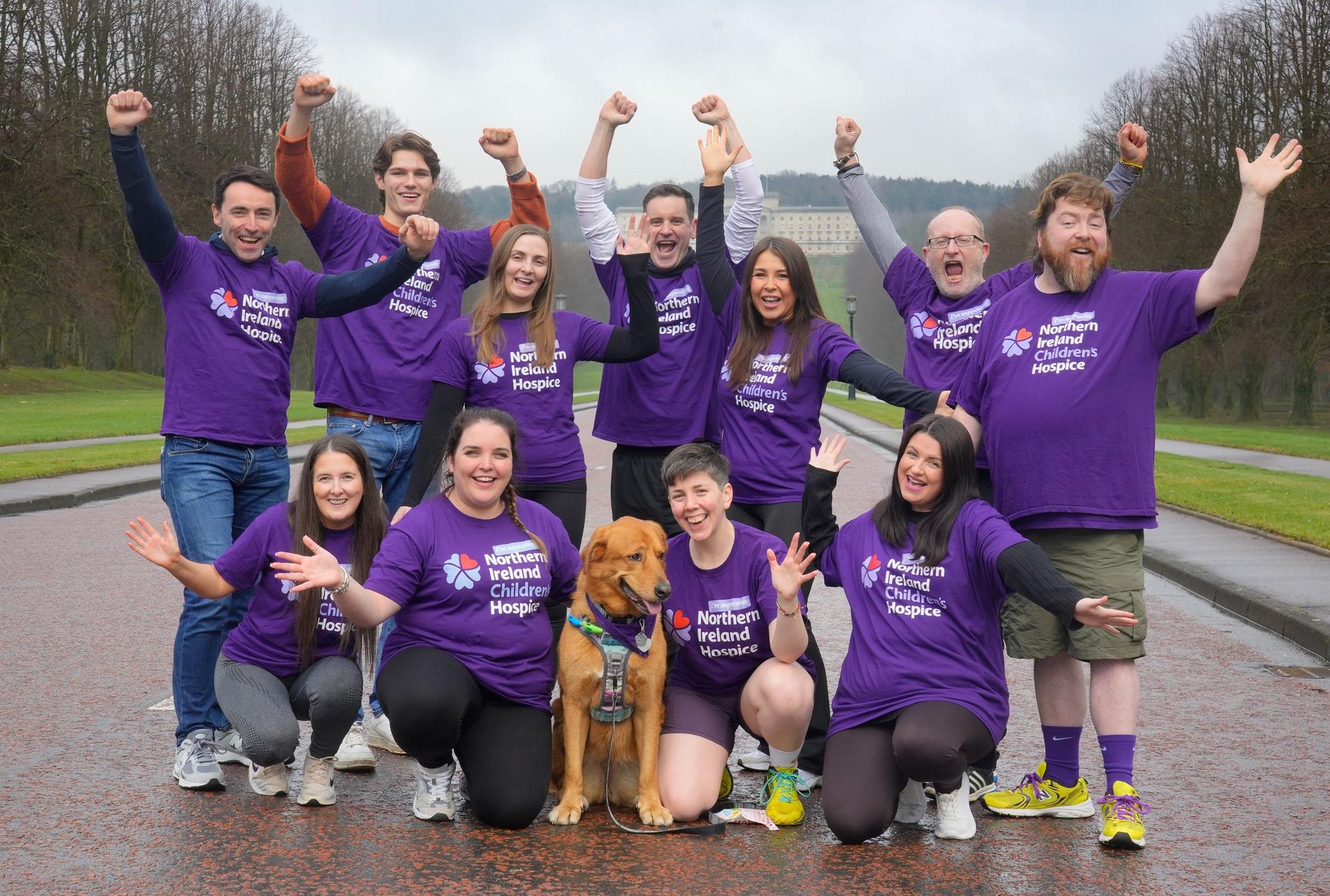 Glow big or go home! NI Hospice’s One Big Walk lights up Stormont