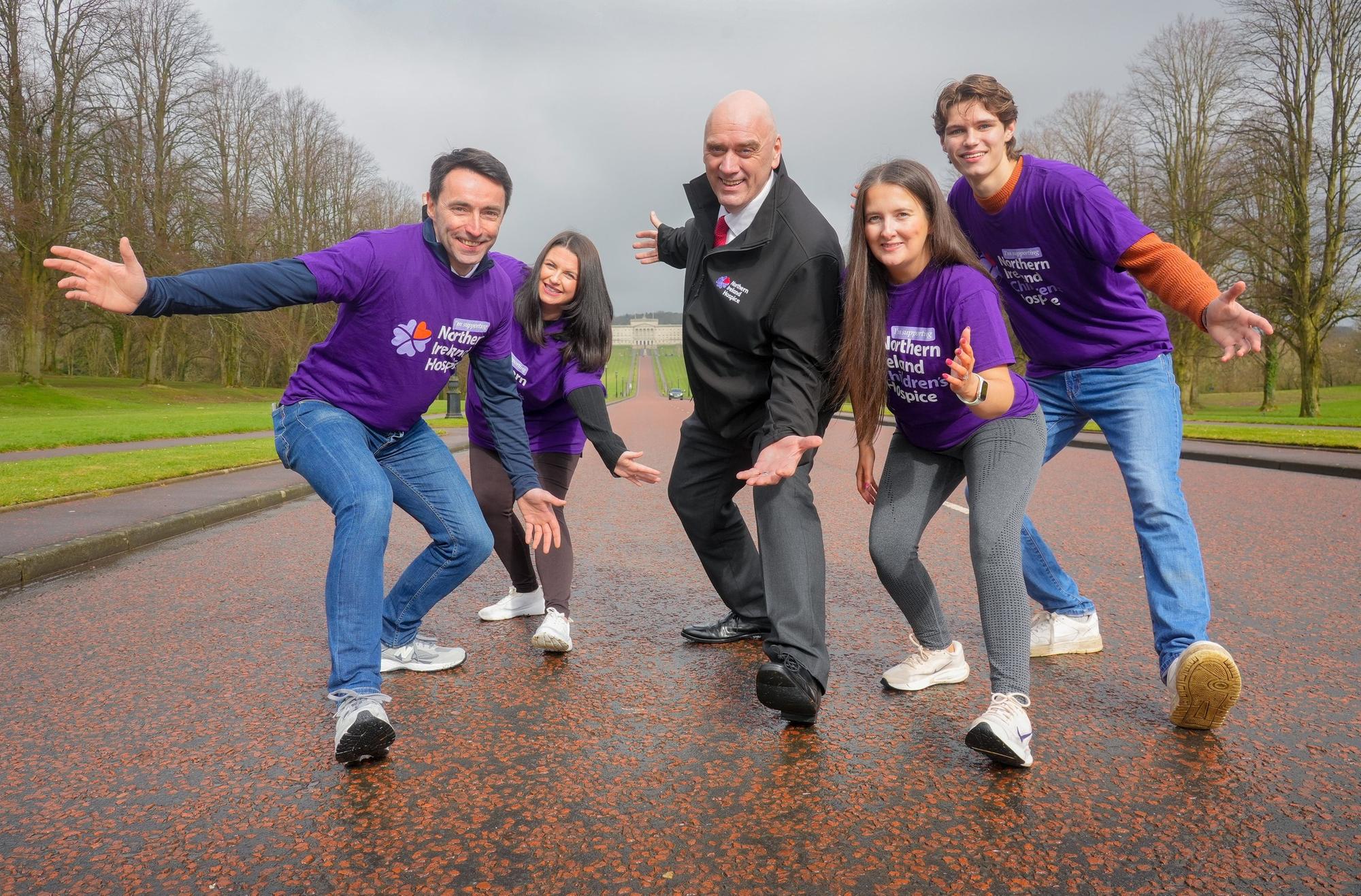Glow big or go home! NI Hospice’s One Big Walk lights up Stormont