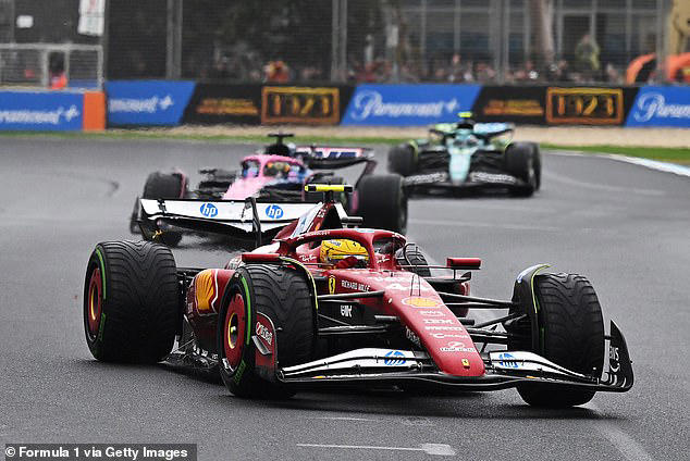 Lewis Hamilton aims pointed swipe at Max Verstappen as Ferrari star speaks out on tense radio ...