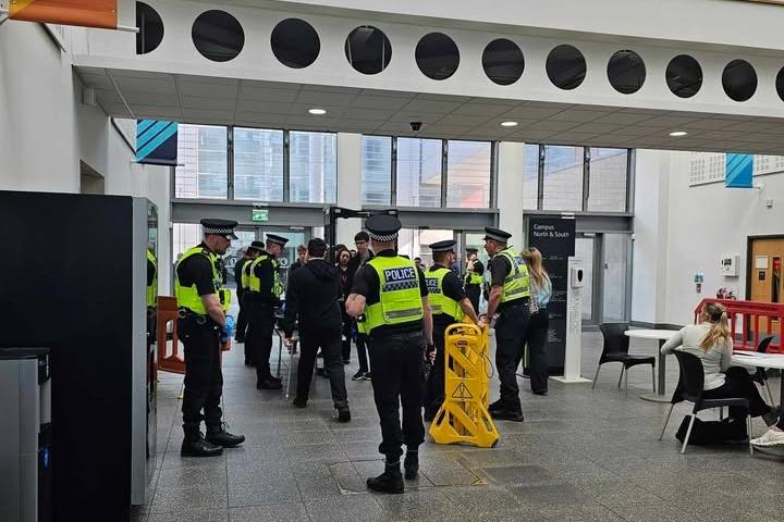 Police search students as Doncaster College operation continues after ...