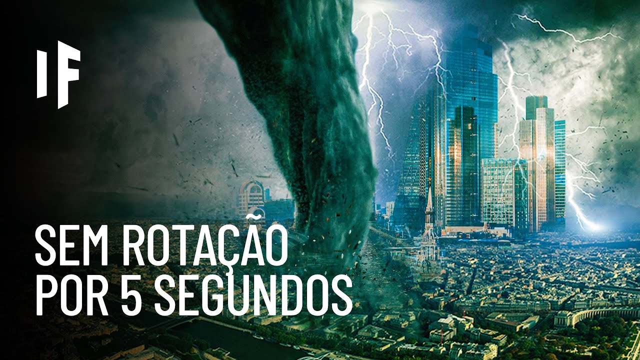 E se a Terra parasse de girar por 5 segundos?