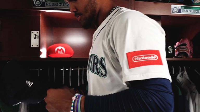 Nintendo Will Have Its Logo on Seattle Mariners Jerseys This Season ...