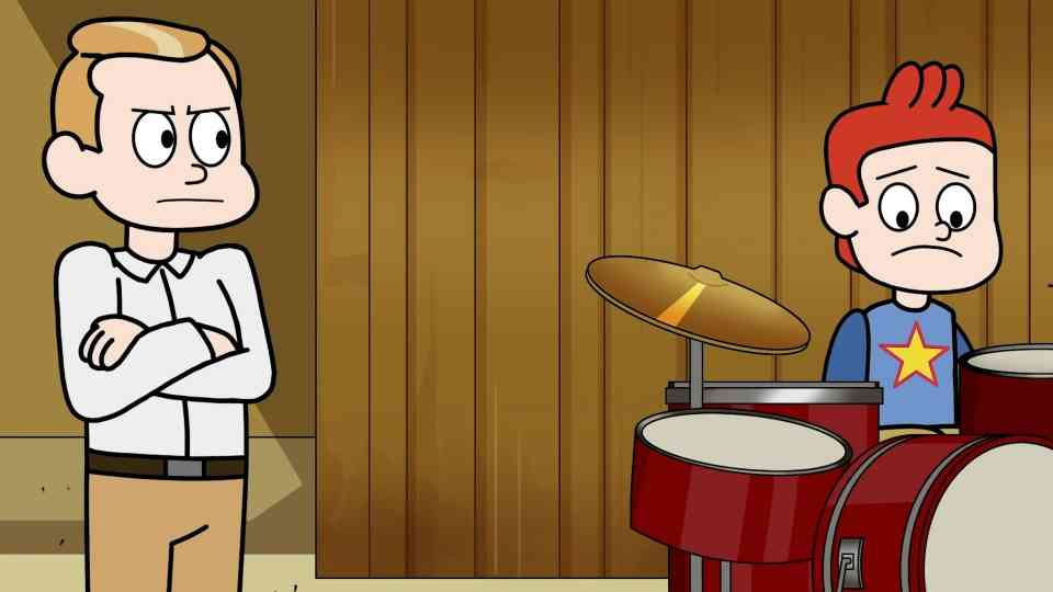 BOXY BOO SAD ORIGIN STORY... (Cartoon Animation)