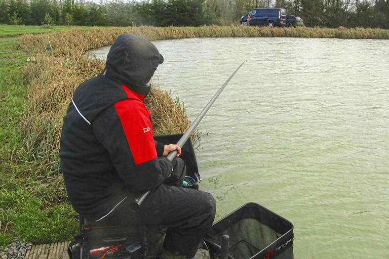 Try fishing with meat early for commercial carp | Pemb Wrighting