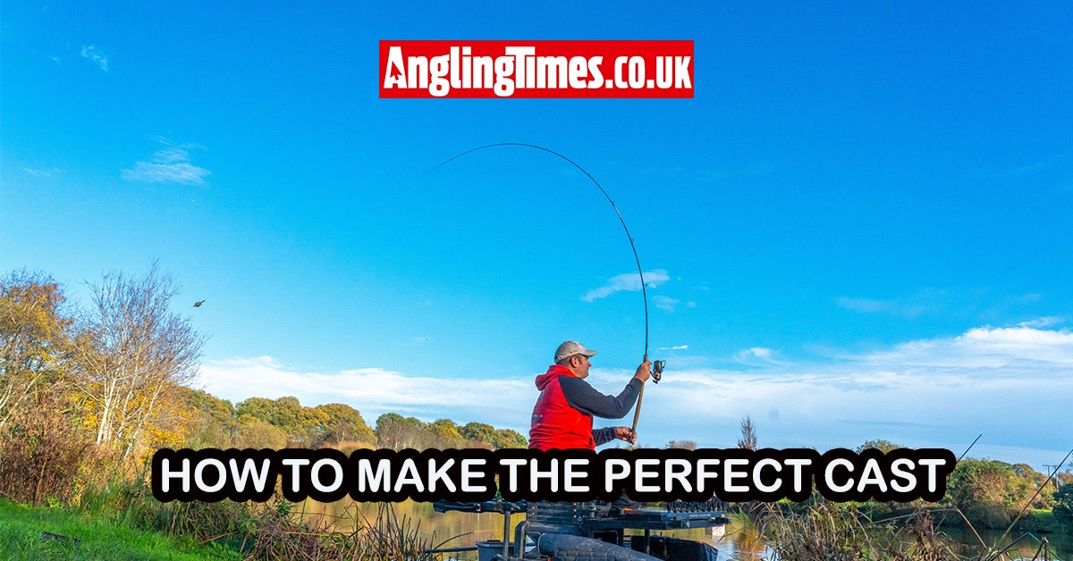 How to make the perfect cast when feeder fishing | Steve Ringer