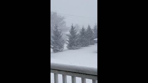 US: Winter Storm Brings Heavy Snowfall in Wisconsin
