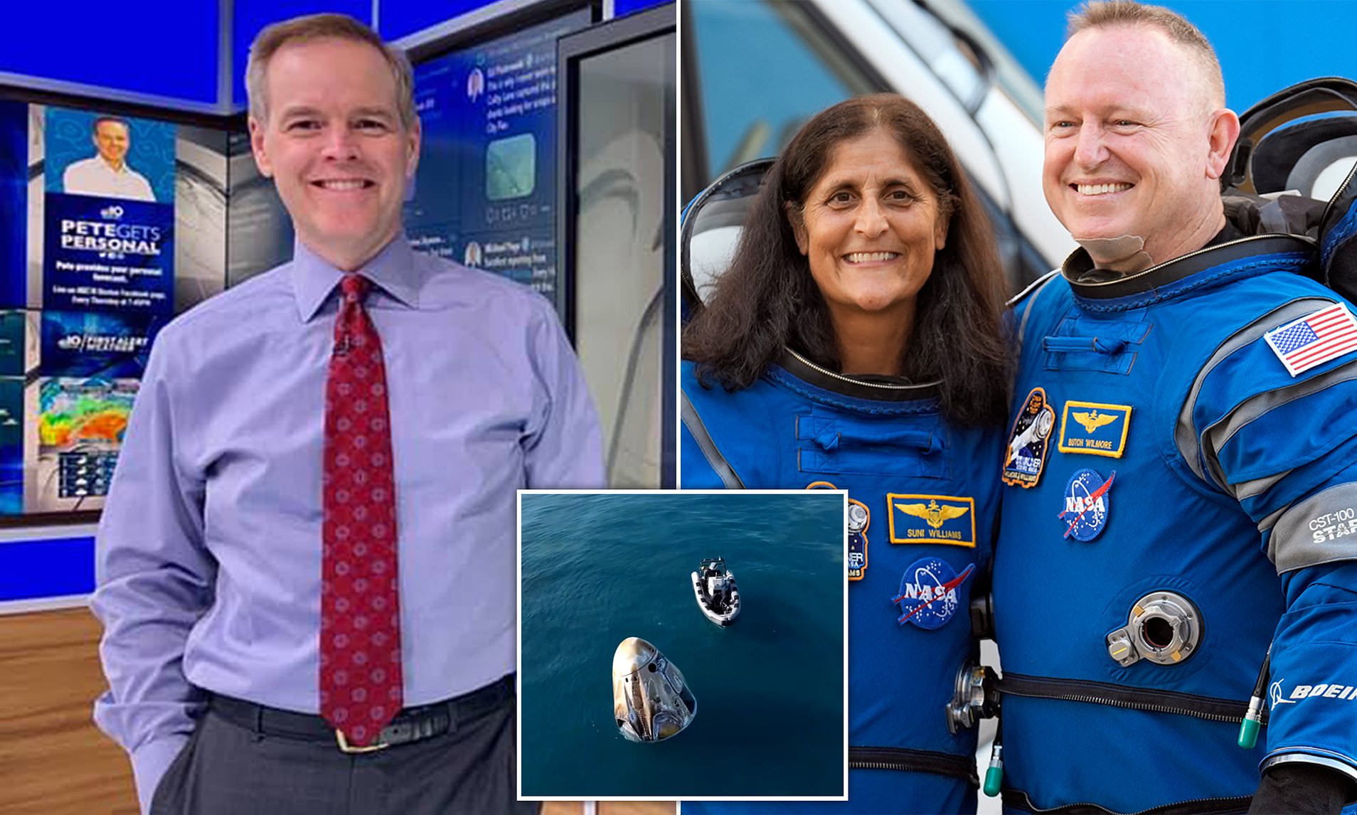 Local weatherman under fire for comments about NASA astronauts