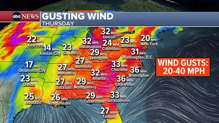 Wildfires erupt in several states, red flag warnings and strong winds ...