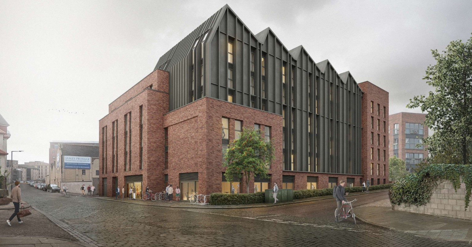 Plans to demolish Edinburgh warehouse and build 172 student flats and a ...
