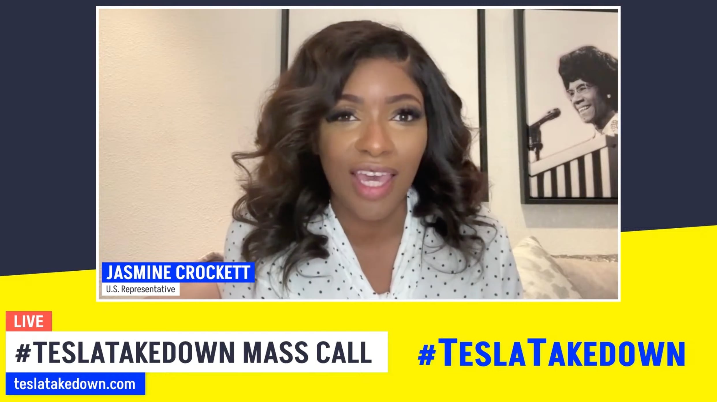 MAGA Accuses Jasmine Crockett of ‘Domestic Terrorism’ Over Tesla ...