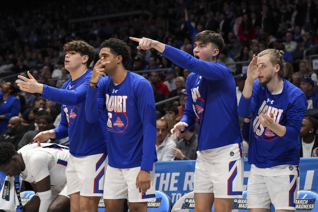 March Madness: Mount St. Mary's beats American 83-72 in First Four to ...