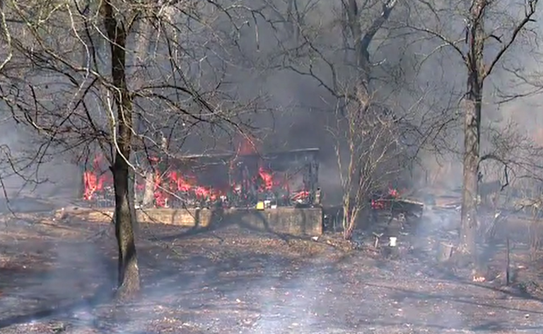 Arkansas fire crews putting out wildfires across the state