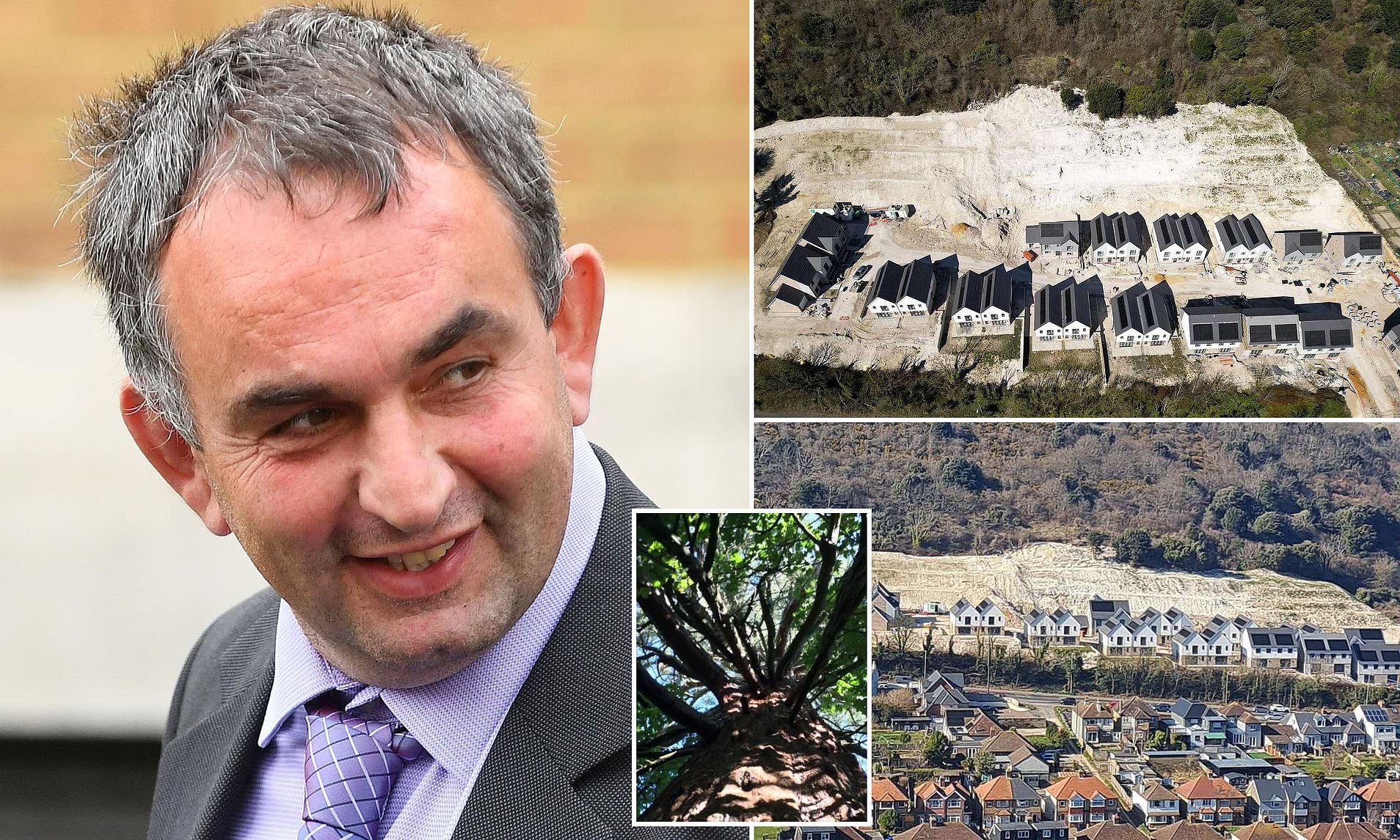 Newbuild estate abandoned half finished as developer goes bust