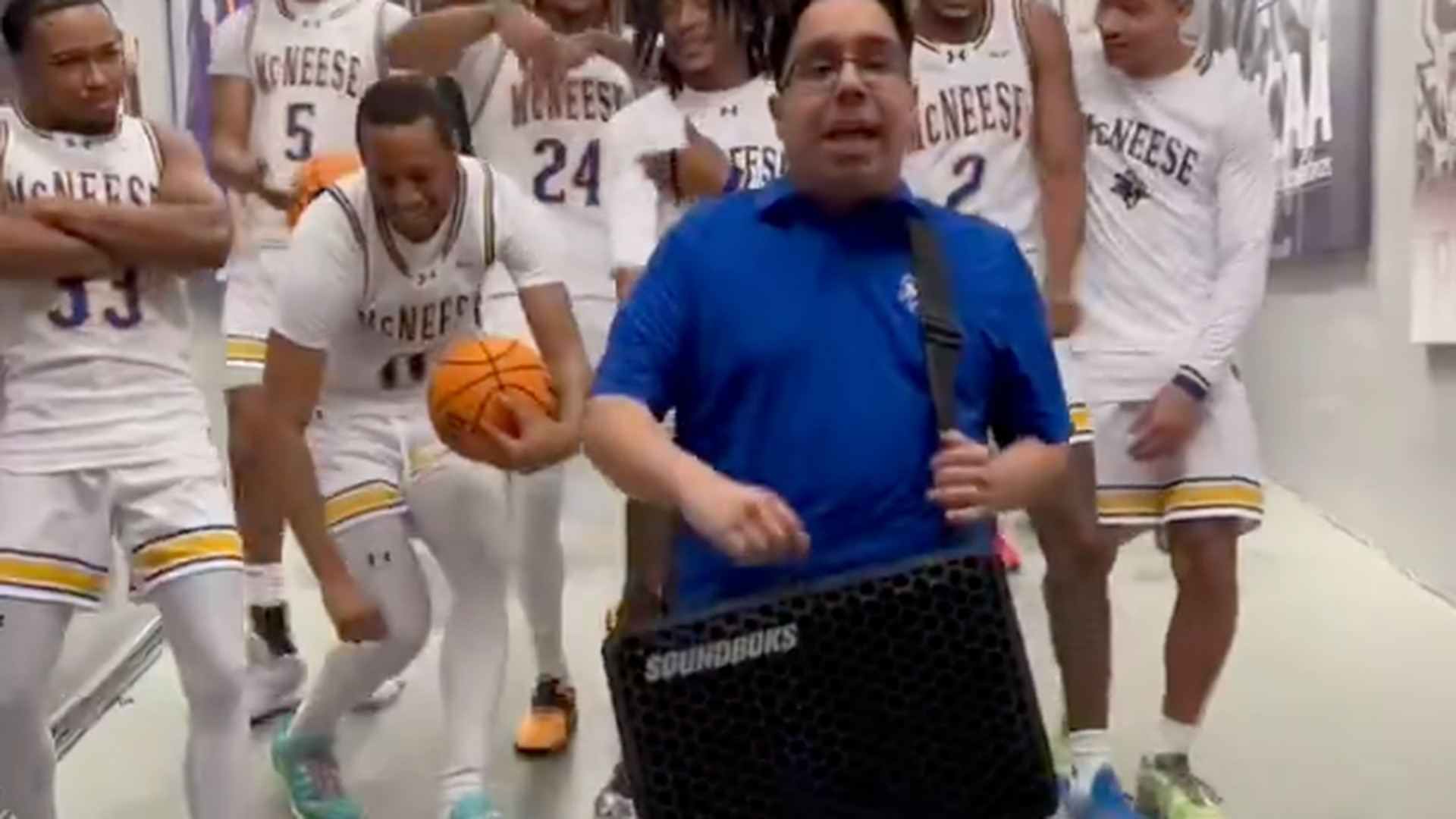 McNeese manager Amir Khan is March Madness’ most unlikely viral celebrity