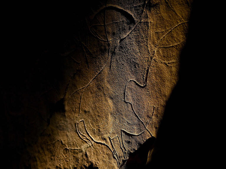 Photos: Rarely seen cave art holds prehistoric secrets in France