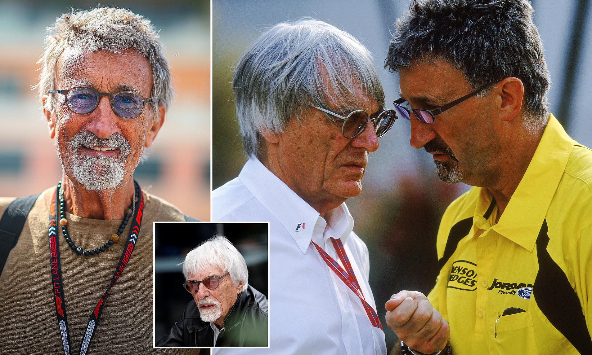 Bernie Ecclestone explains why he won't go to Eddie Jordan's funeral as ...