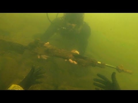 Found Assault Rifle Underwater in River While Scuba Diving!
