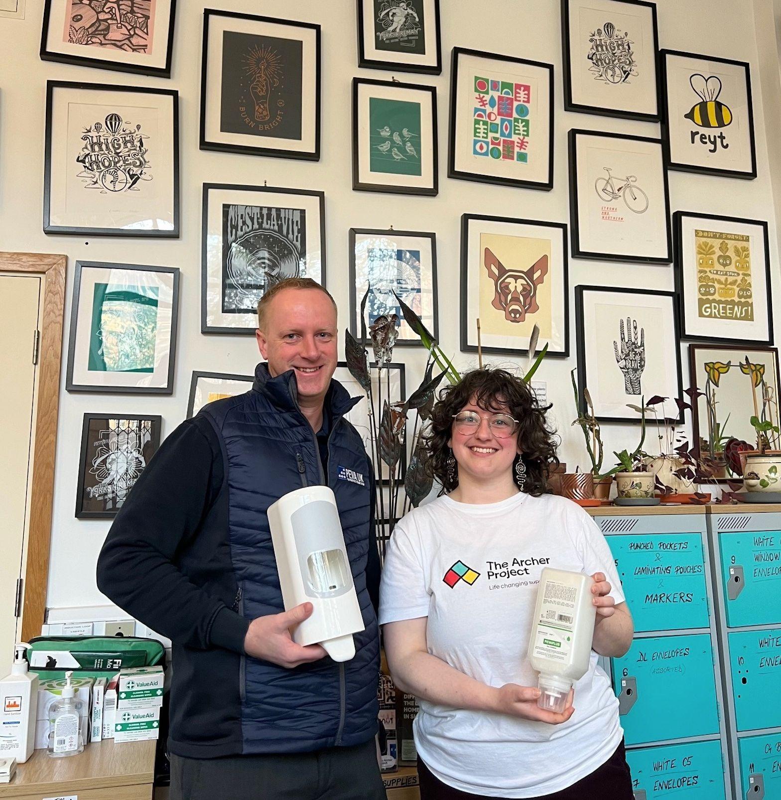 PEVA UK partners with The Archer Project to support people experiencing ...