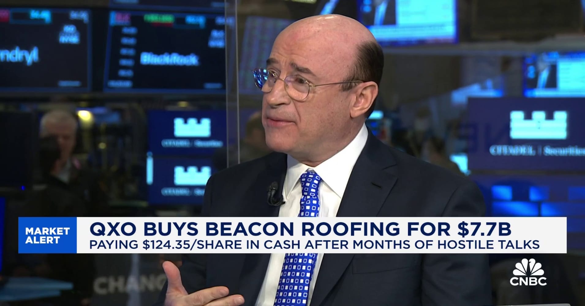 QXO CEO on Beacon Roofing acquisition: Demand for our product will not ...
