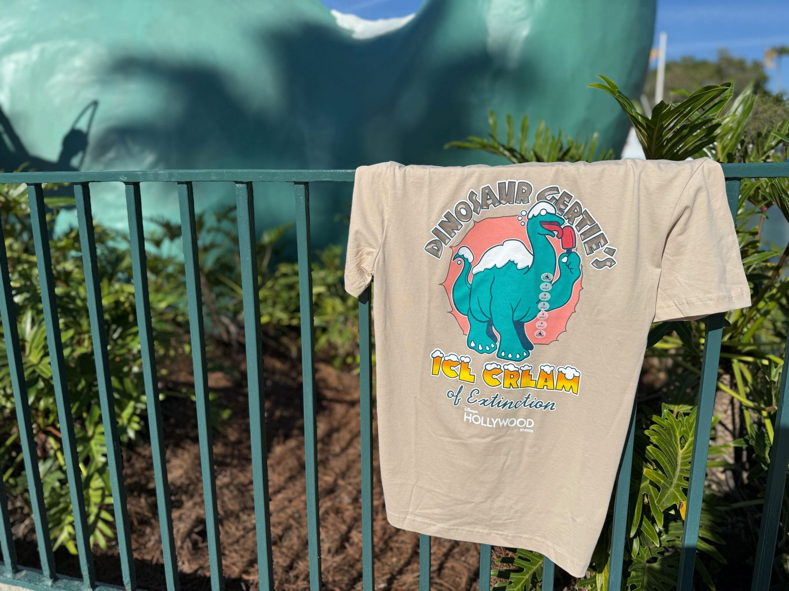 Dinosaur Gertie T-Shirt Now Available at Walt Disney World