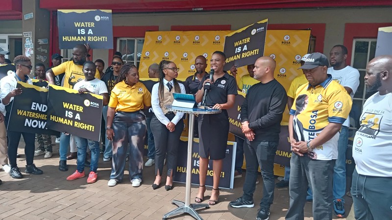 BOSA takes water shedding crisis to Constitutional Court