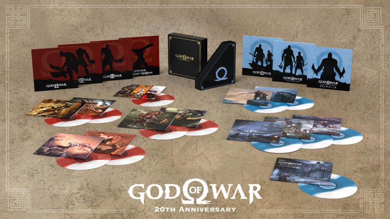 The God of War 20th anniversary vinyl box set contains so many discs I ...