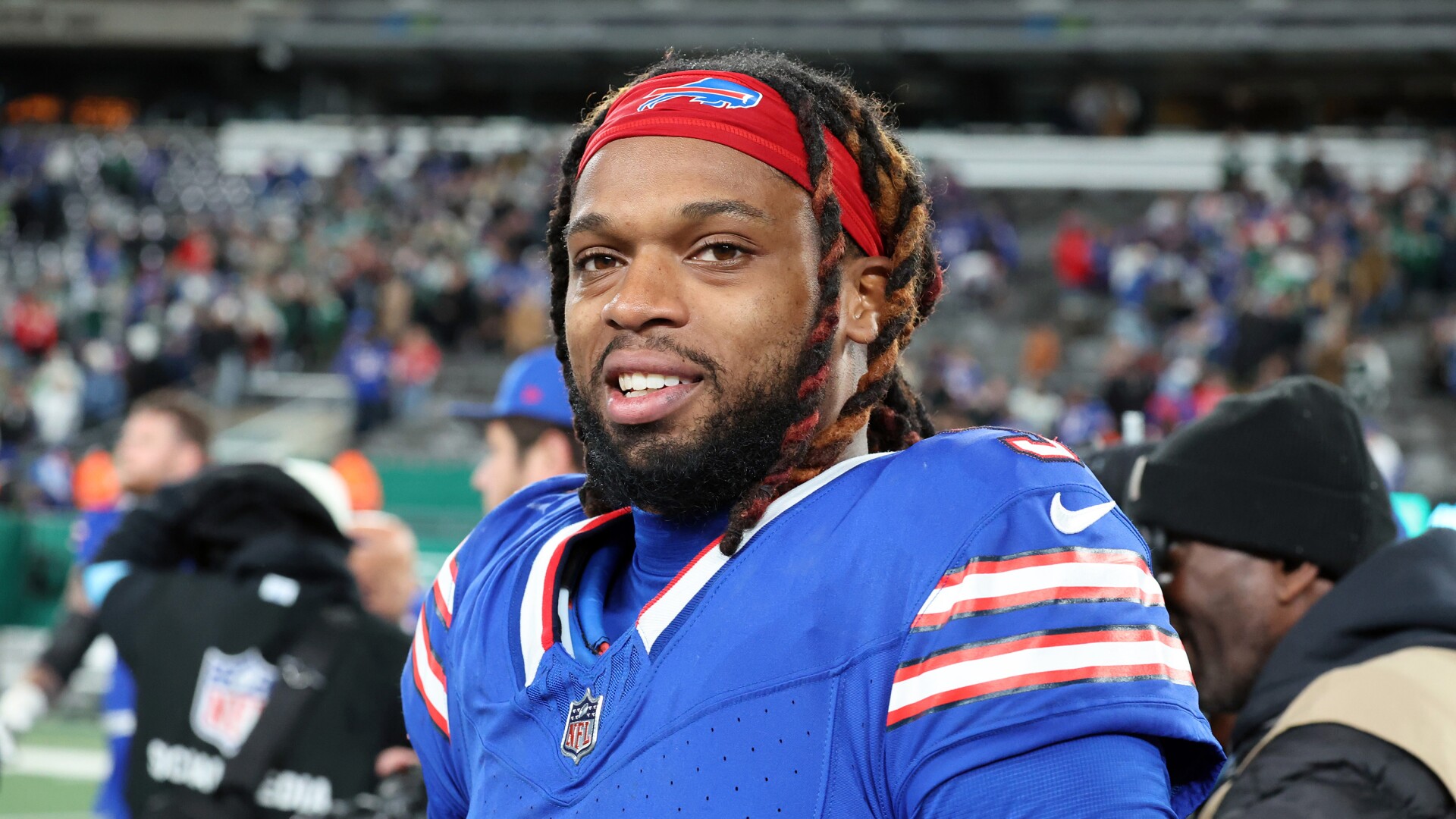 Damar Hamlin on re-signing with Bills: This is where I want to be my ...