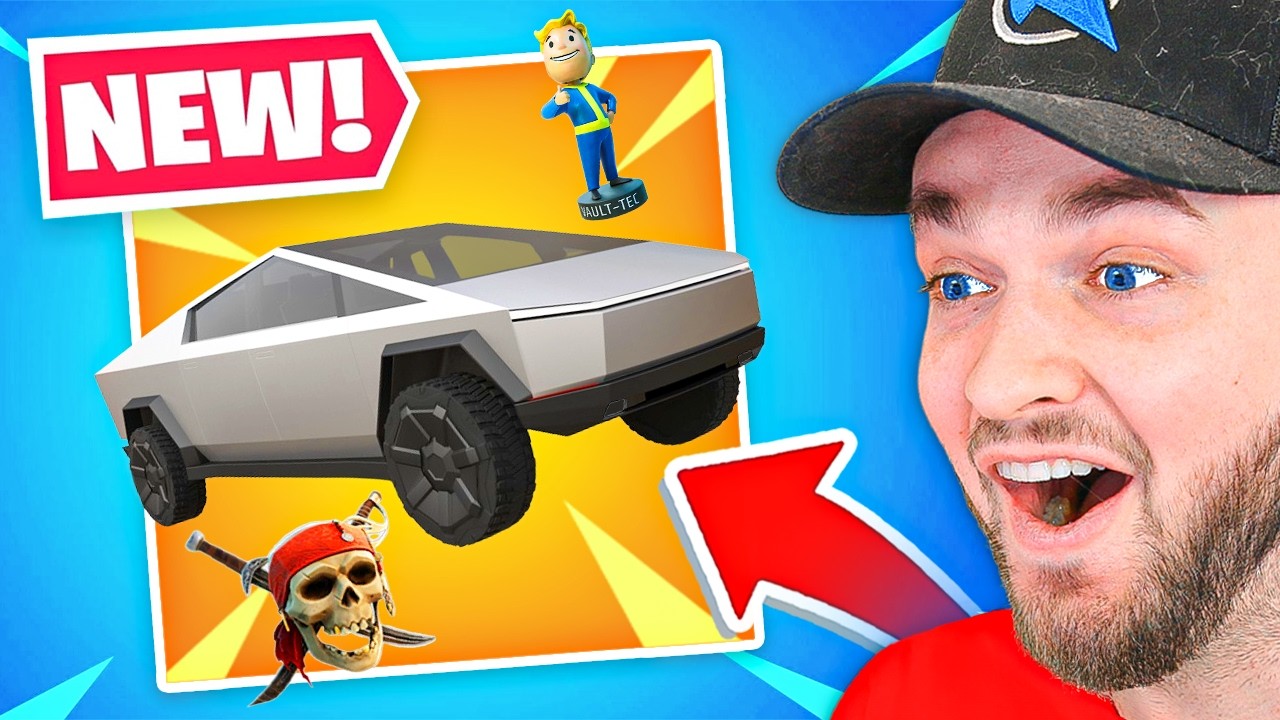 Fortnite’s MEGA Update! (Tesla Cybertruck & More)