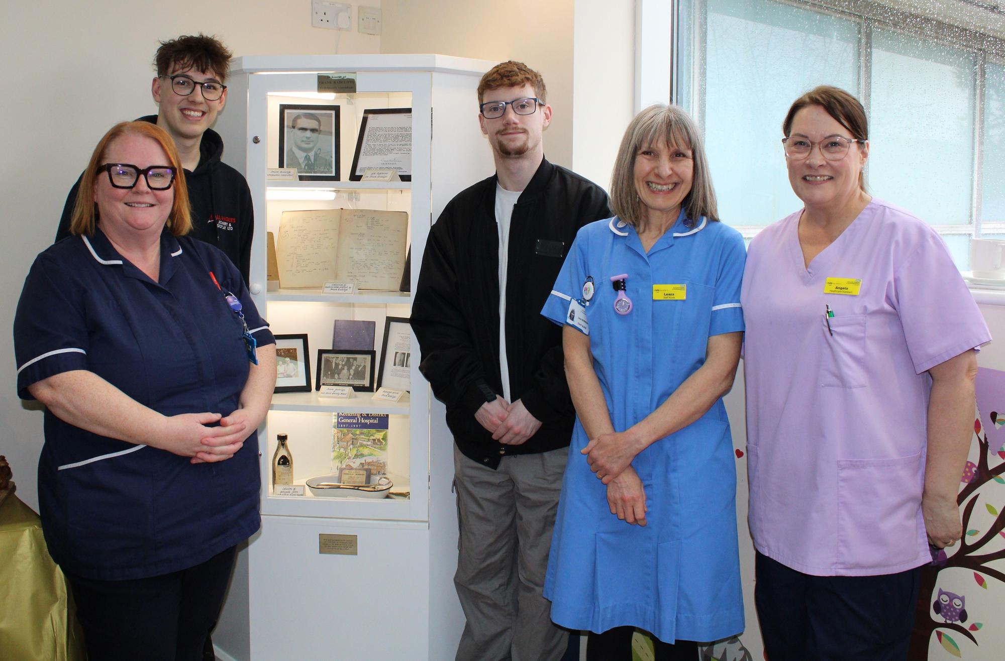 Tresham College apprentices craft special cabinet honouring Frank ...