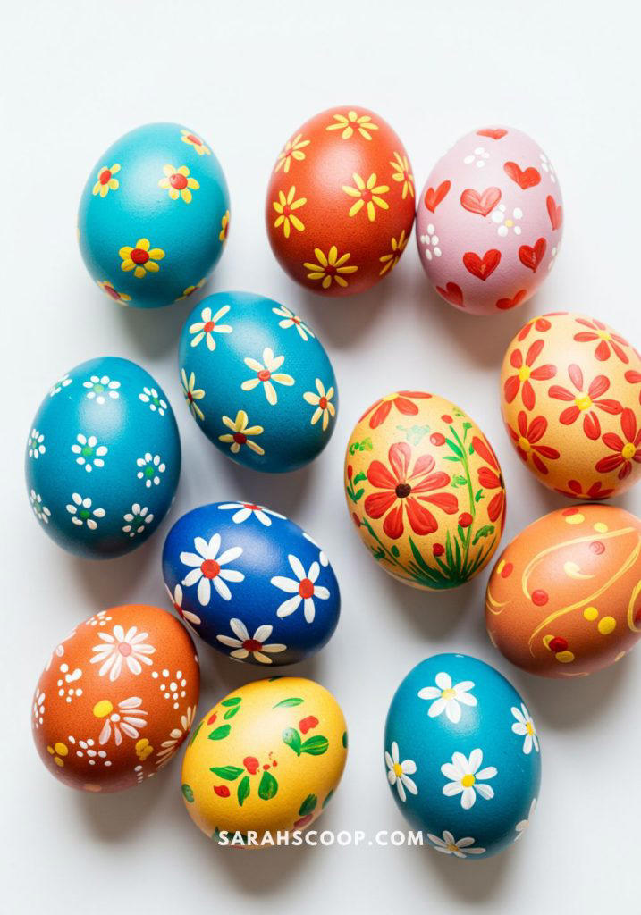 25 Cute Easter Egg Coloring Ideas