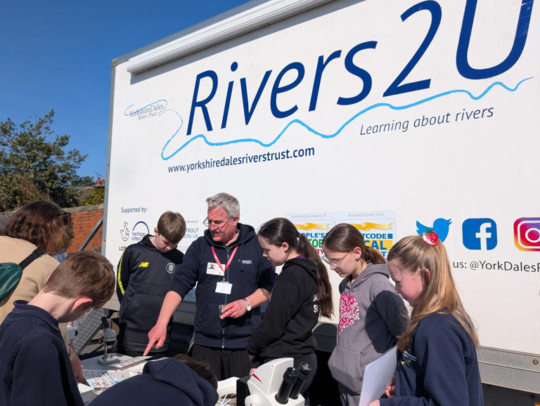 Yorkshire Dales Rivers Trust Visits Starbeck Primary School as part of ...