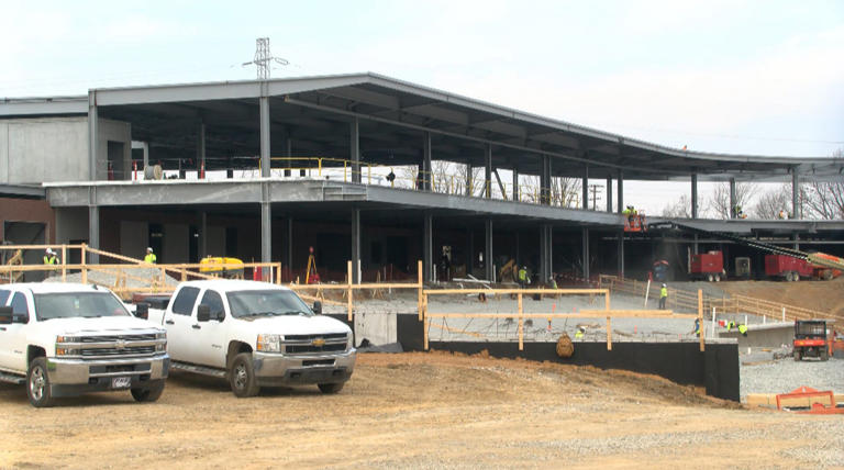 ‘Beginning of a new era’: City leaders tour construction of CarMax Park