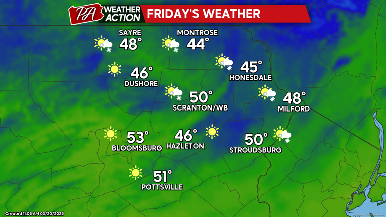 Spring begins, bringing an end to our warm weather