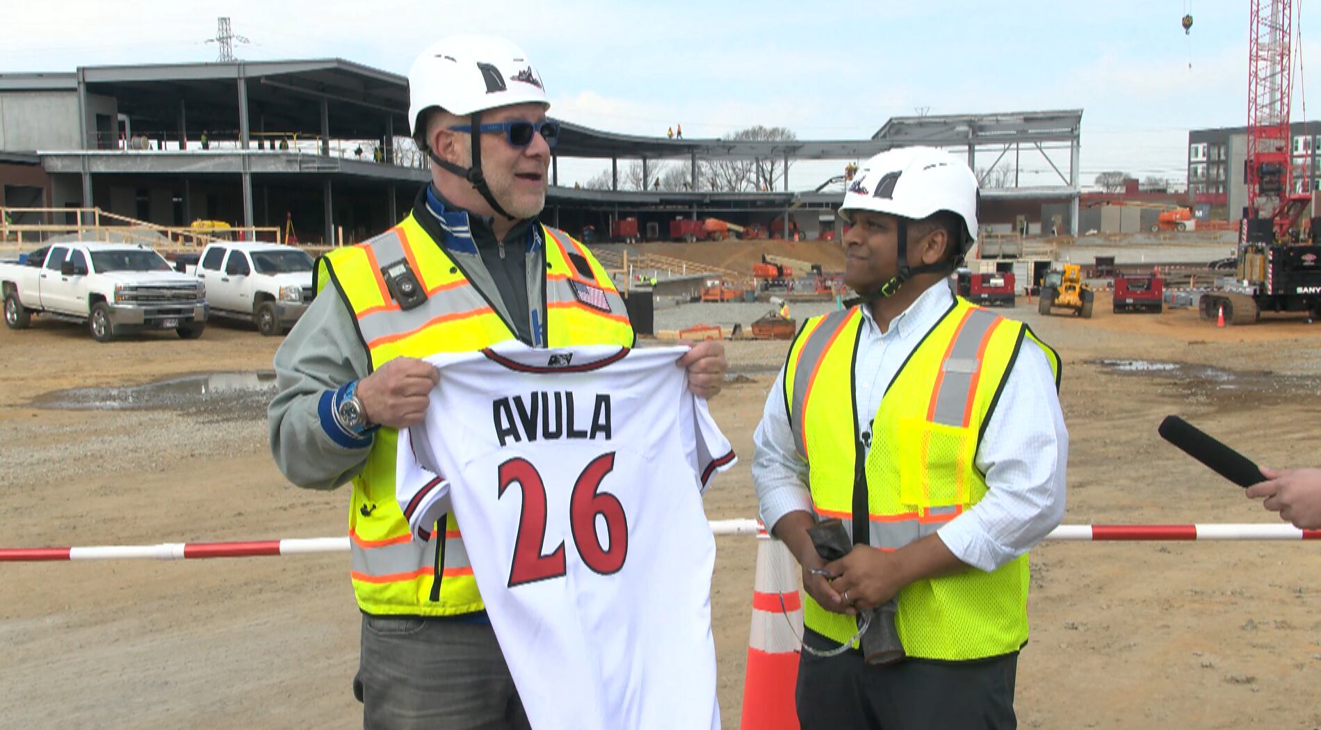 ‘Beginning of a new era’: City leaders tour construction of CarMax Park