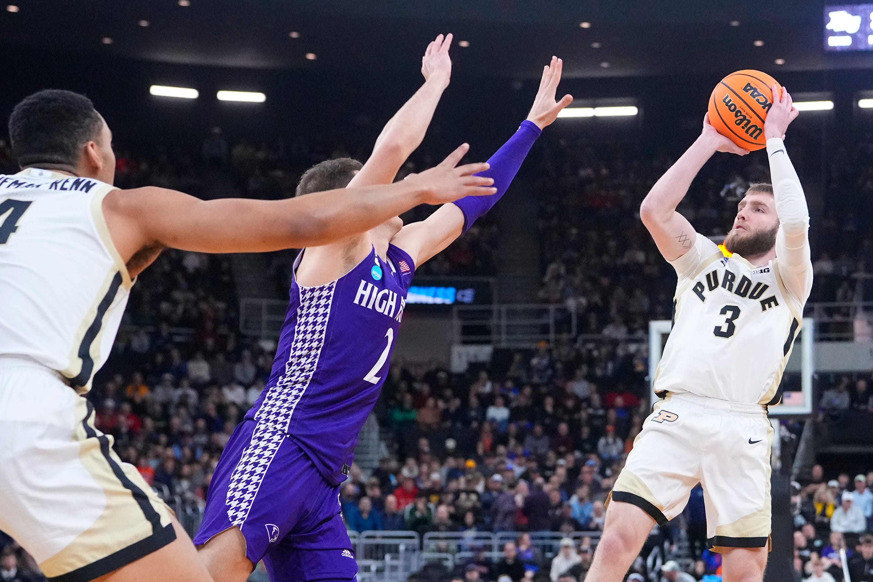 Who does Purdue basketball play next in 2025 NCAA Tournament?