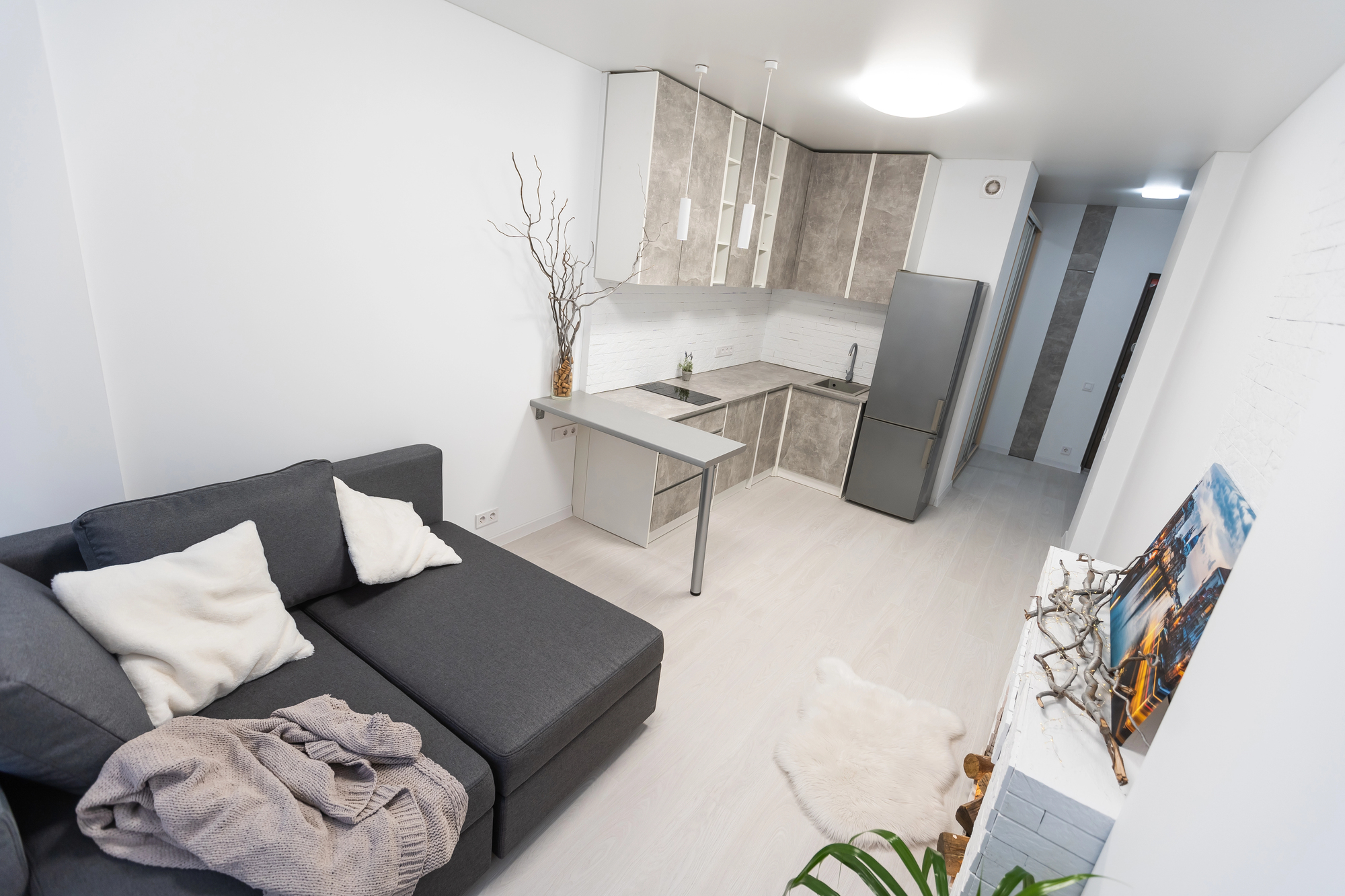 17 Small Space Hacks to Convert a Studio Apartment into a Functional Home