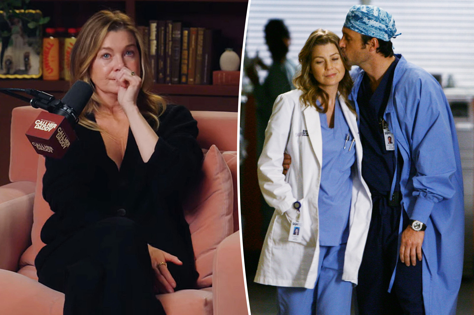 Ellen Pompeo admits she was ‘salty’ that Patrick Dempsey was paid more ...
