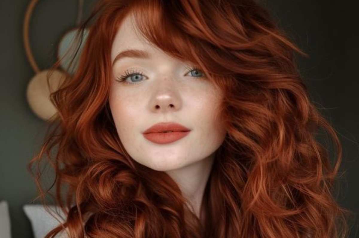 “Cooper red balayage” el efecto de color que tu cabello rizado necesita ...