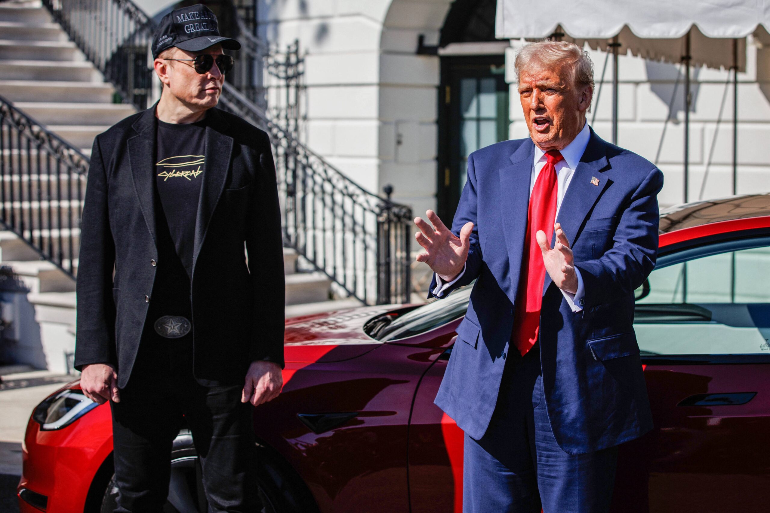 Trump Trashes Fox News Reporter Over Criticism of Tesla Stunt