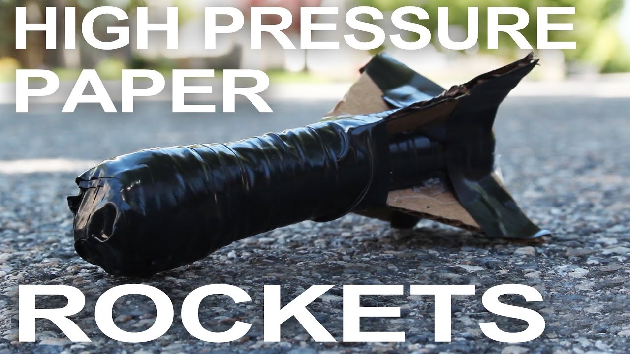 Paper Rockets That Can Fly Over 300 Feet—How They Work