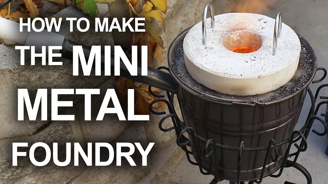 Here's How to Create a Mini Metal Foundry at Home