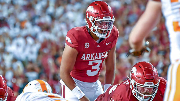Hogs won't pursue transfer quarterback, future already arrived