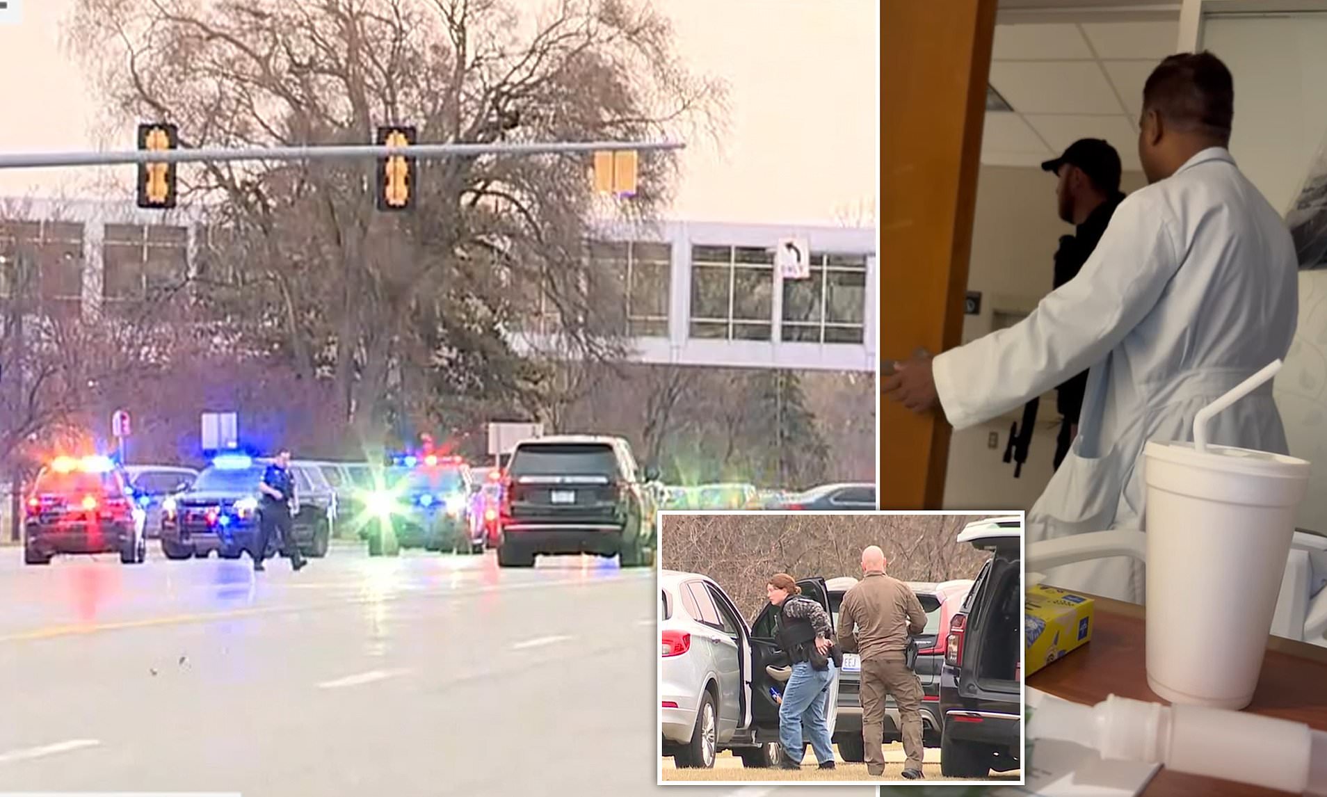 Michigan hospital shooter arrested after opening fire in Troy