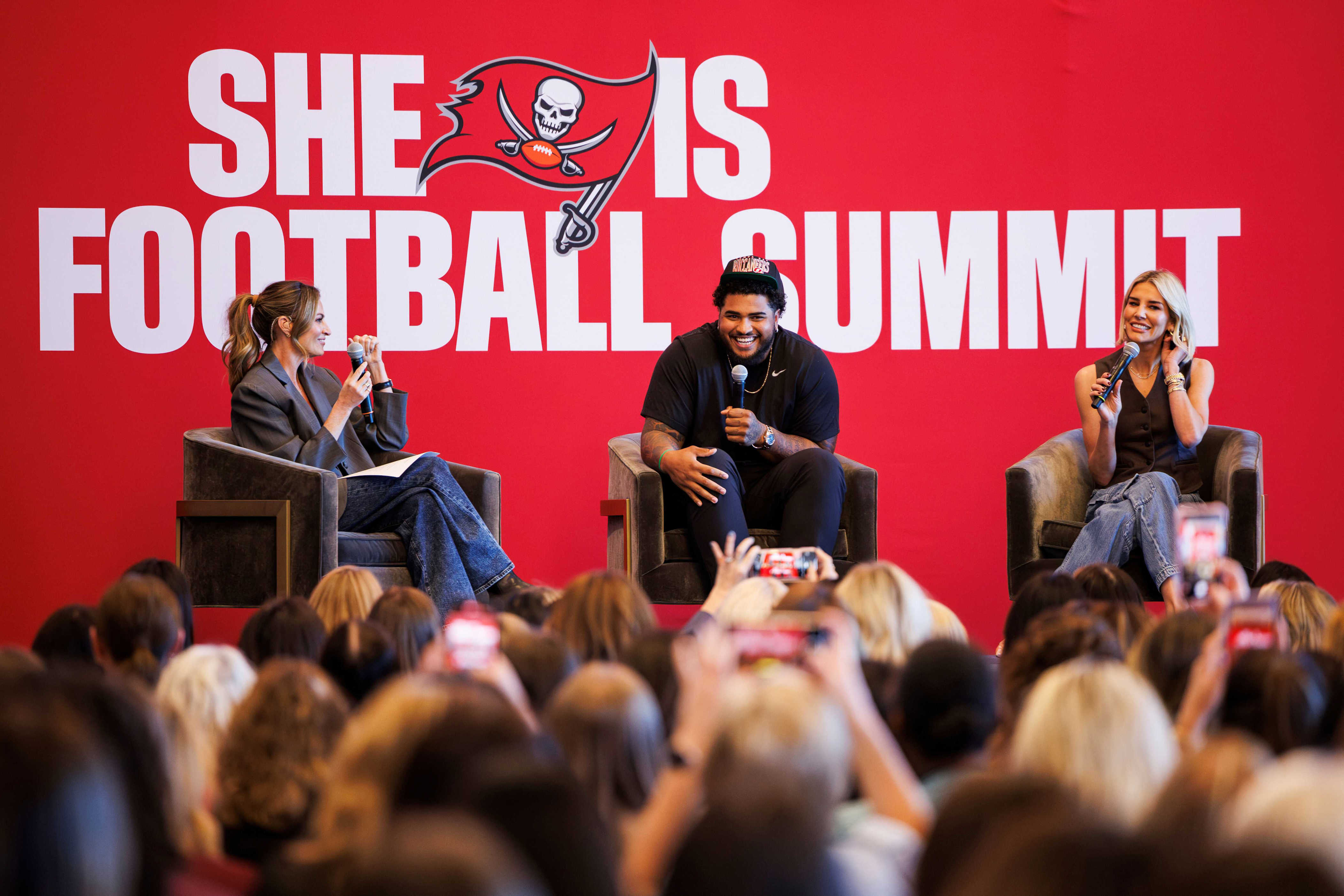 Buccaneers held inaugural 'She is Football Weekend' to increase ...