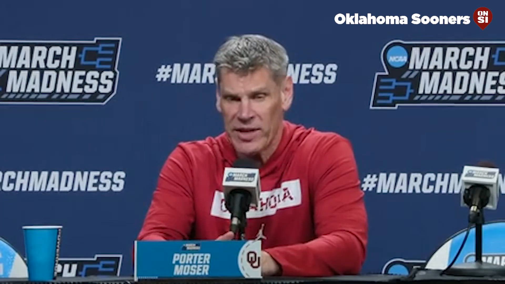 WATCH: Oklahoma Coach Porter Moser NCAA Tournament Press Conference ...