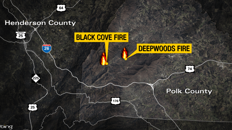 2 wildfires burning in Polk Co., 630 acres burned