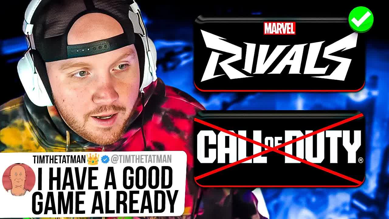 Timthetatman Won't Leave Marvel Rivals for Call of Duty