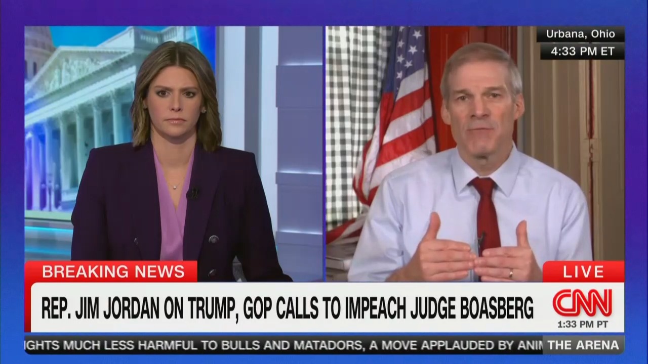 Jim Jordan Dodges When Asked What Impeachable Offense Federal Judge Has ...