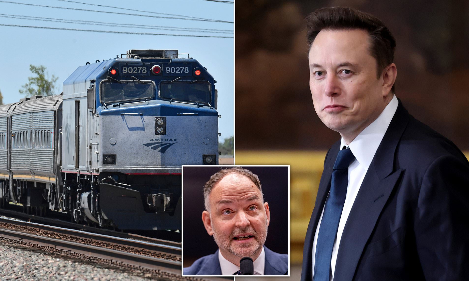 Amtrak chief resigns as Elon Musk takes aim at America's rail network