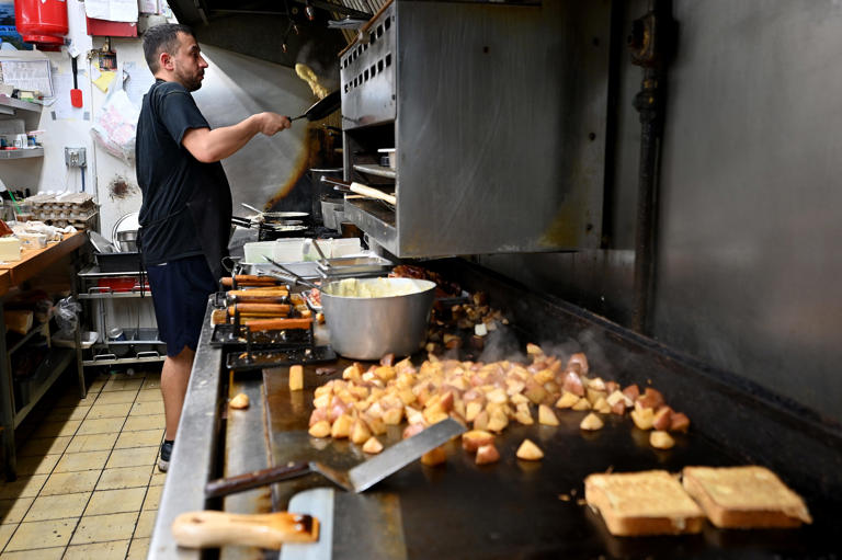 History is on the grill at Kosta's Cafe in Spencer